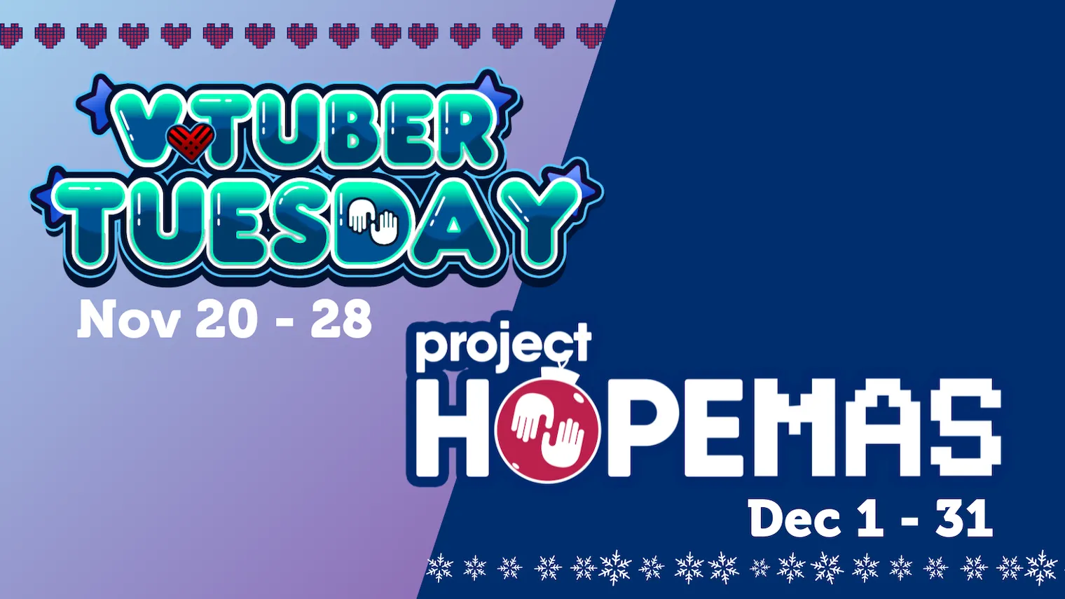 Celebrate VTuber Tuesday and Project Hopemas! | Project HOPE